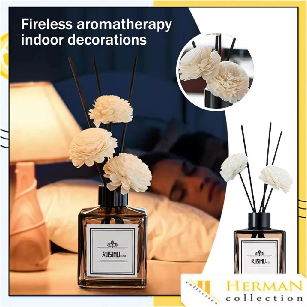 Jual HC Reed Diffuser 50ml Pengharum Ruangan Aesthetic Aromatherapy ...