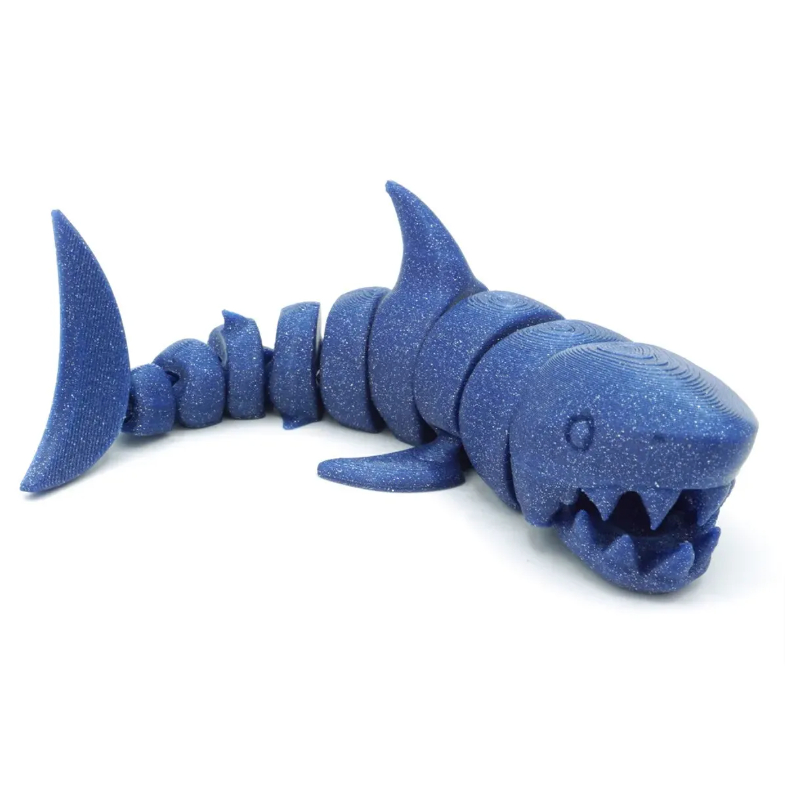 Jual Articulated Shark Toy Mainan Anak Hiu Fleksibel Artikulasi Hiu ...