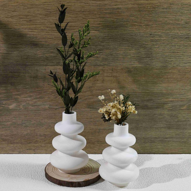 Jual Nordic Concrete Vas Bunga Aesthetic Dekorasi | Shopee Indonesia