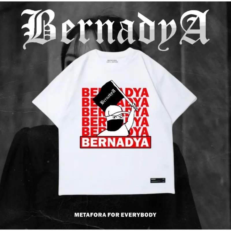 Jual Kaos Bernadya V4 / Baju T-shrit Meme Bernadya Terbaru ~ Free ...
