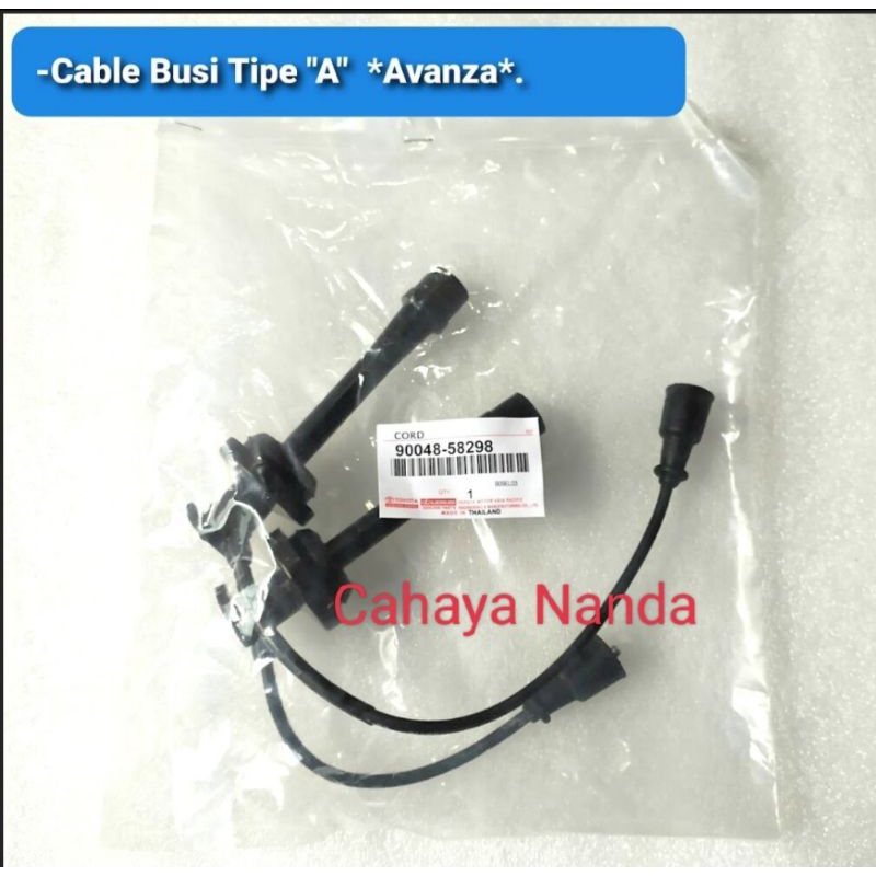 Jual Kabel Busi/Cable Busi Toyota Avanza Asli Original | Shopee Indonesia