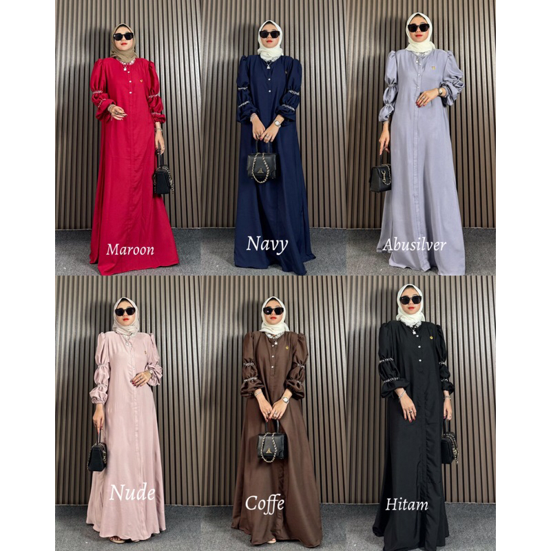 Jual ALULA DRESS NEW SERIES BY ANS BUSANA / mom & kids dijual terpisah ...