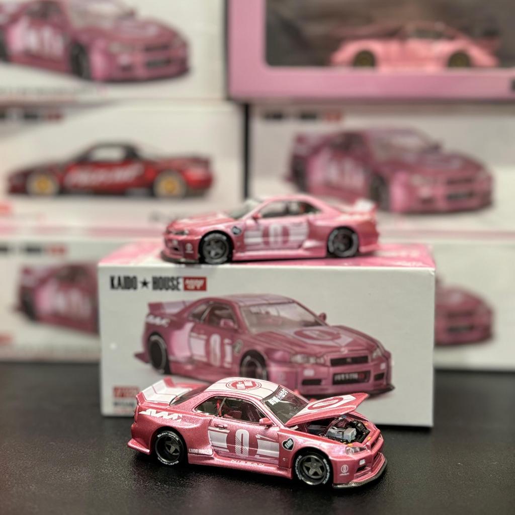 Jual Nissan Skyline GT-R R34 Kaido Racing Factory V1 PINK - KHMG128 ...