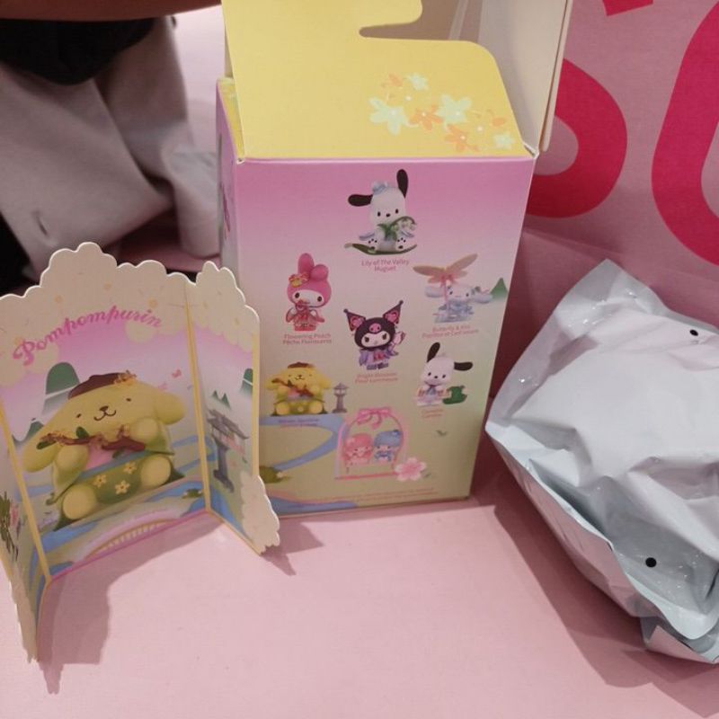 Jual POMPOMPURIN SANRIO CHARACTERS ORIGINAL MINISO POMPOMPURIN BLINX ...