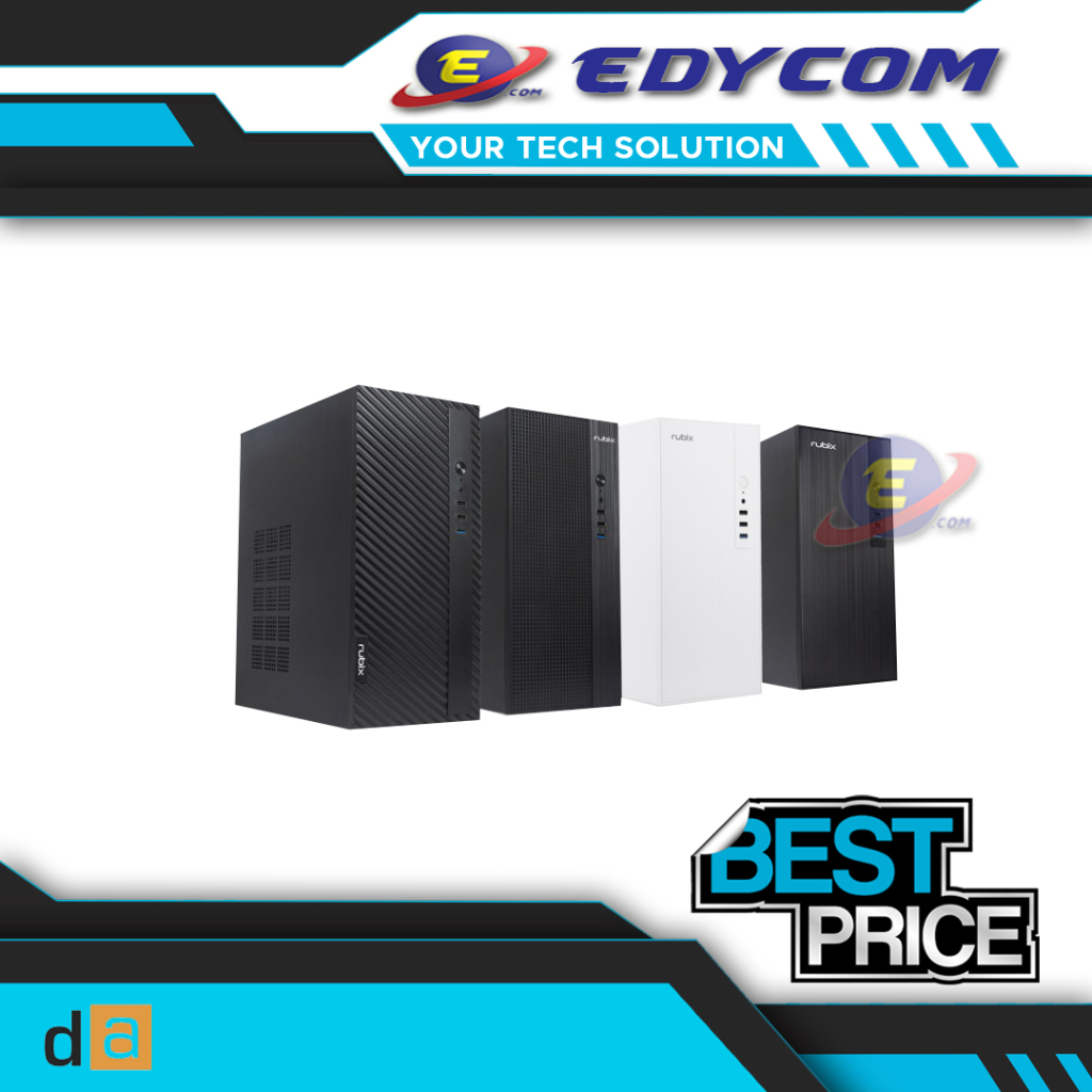 Jual Casing Digital Alliance Rubix Essential + PSU 350Watt | Shopee ...