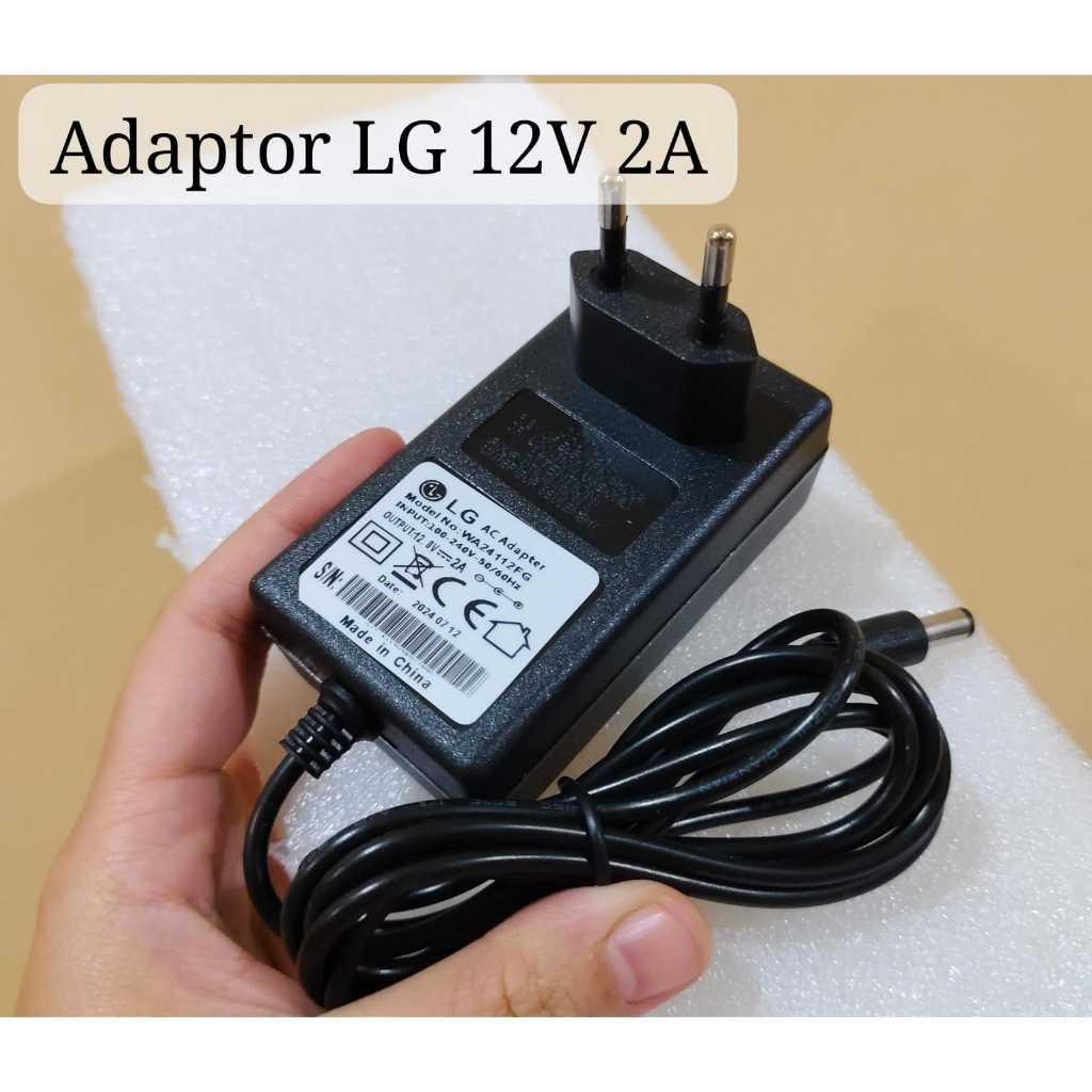 Jual Adaptor LG 12V 2A Universal / DC Power Adaptor LG 12 Volt 2 Ampere ...
