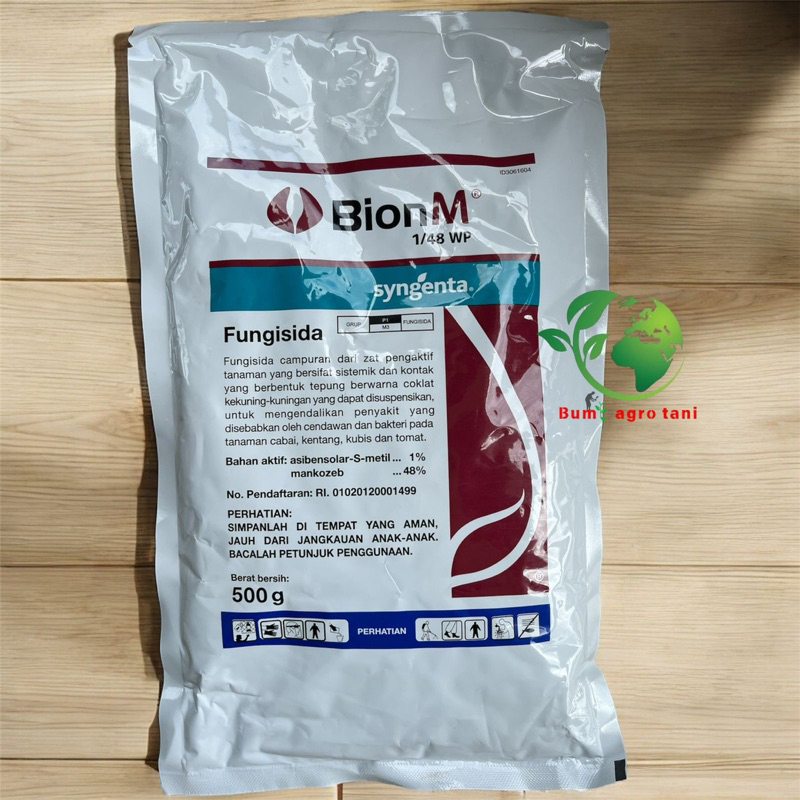 Jual BION M 500GR dijamin ORIGINAL ASLI 100% fungisida untuk busuk daun ...