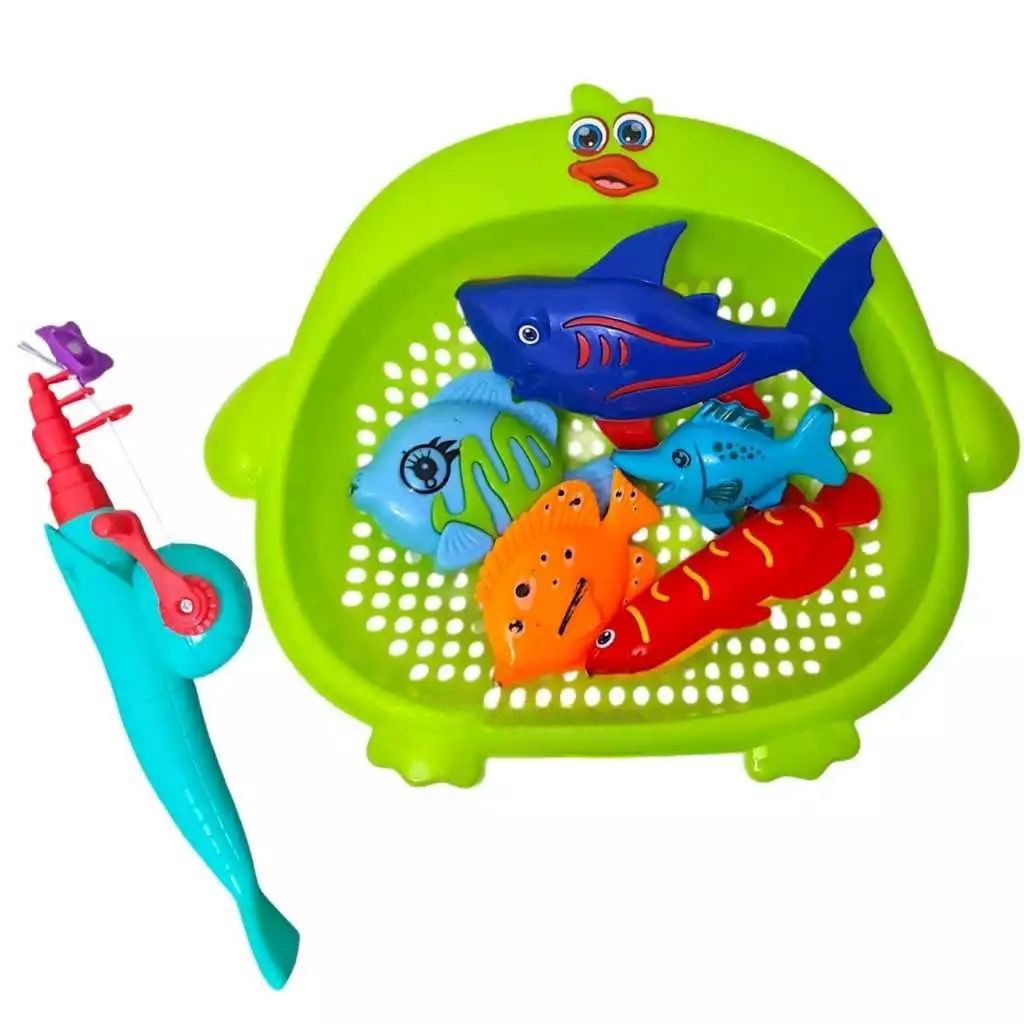Jual Kolam pancingan ikan fun fishing Mainan Anak Pancingan Ikan Magnet ...
