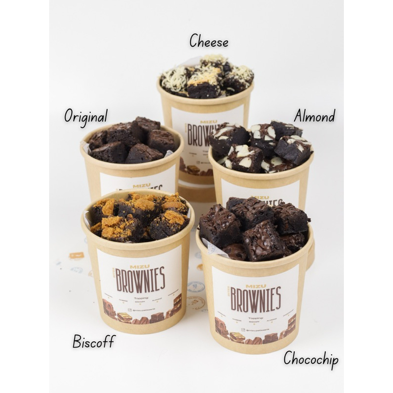 Jual Fudgy Brownies Bites Cup | Shopee Indonesia