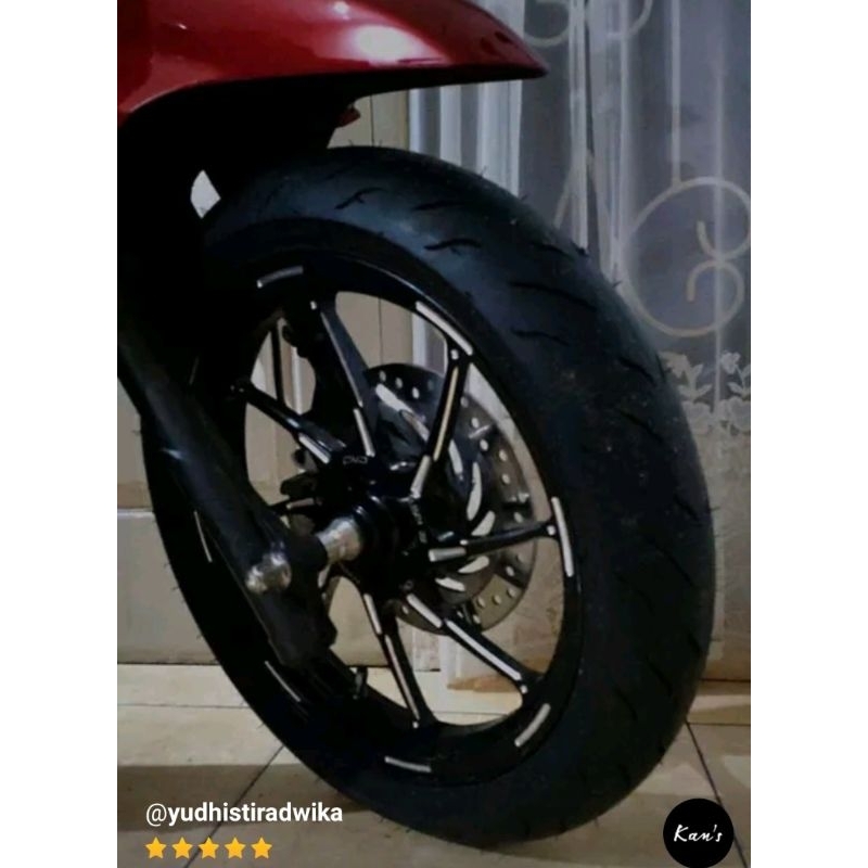Jual VELG RACING DND DELKEVIC M8 NMAX ALL NEW UK 185/215-14 Nmax Old ...