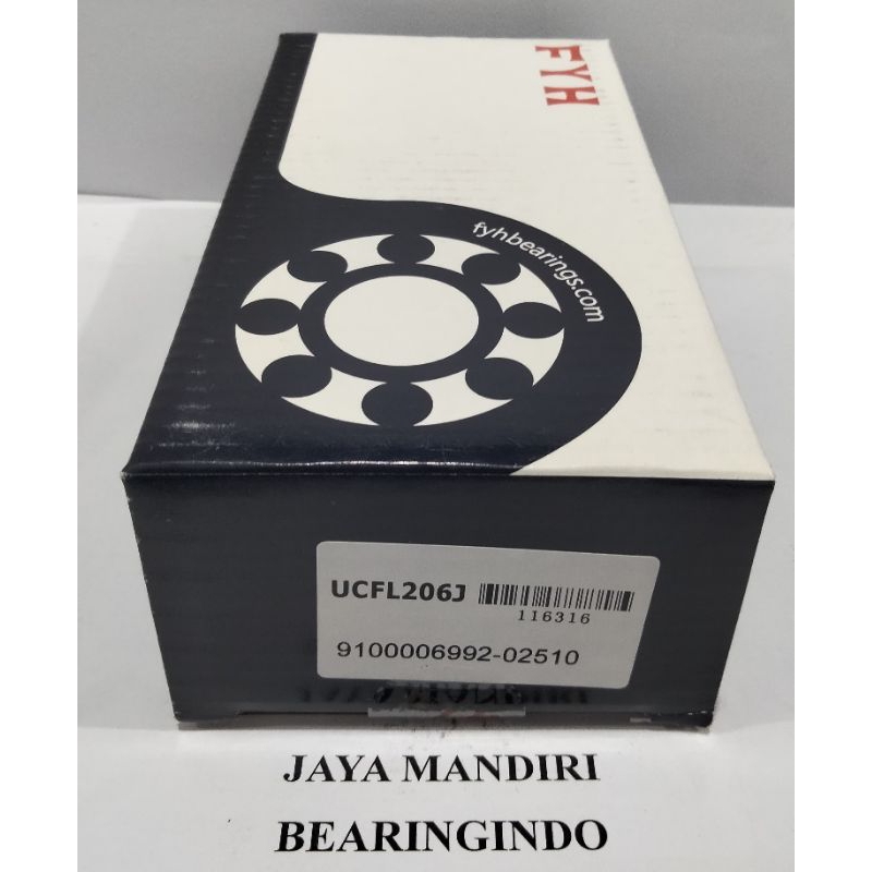 Jual PILLOW BLOCK BEARING UCFL 206 FYH JAPAN | Shopee Indonesia
