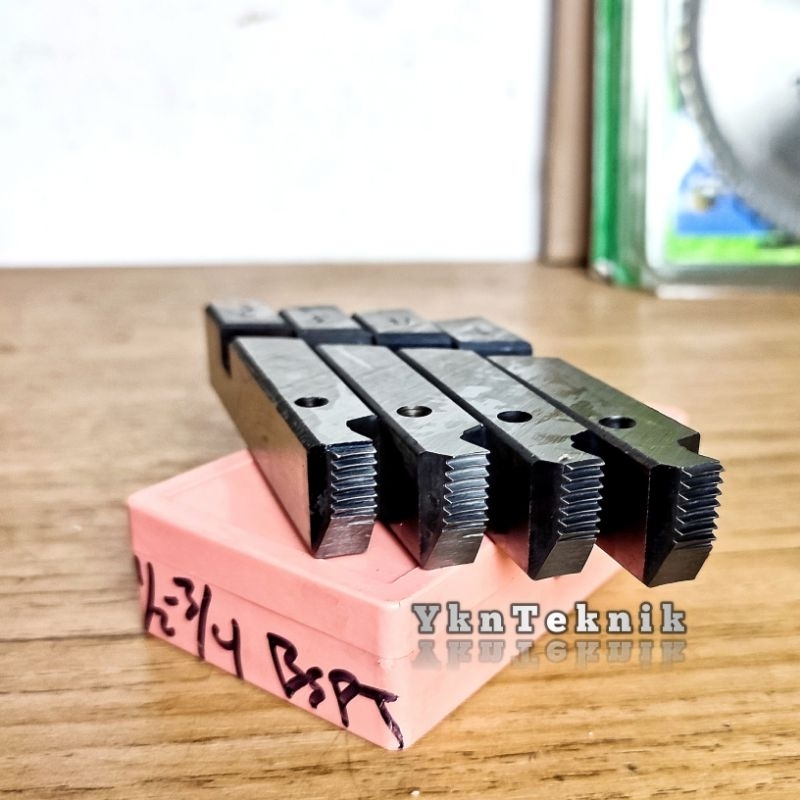 Jual Mata Senai Drat Pipa Size 1/2 - 3/4 Inch Mata Pisau Senai BSPT | Shopee Indonesia