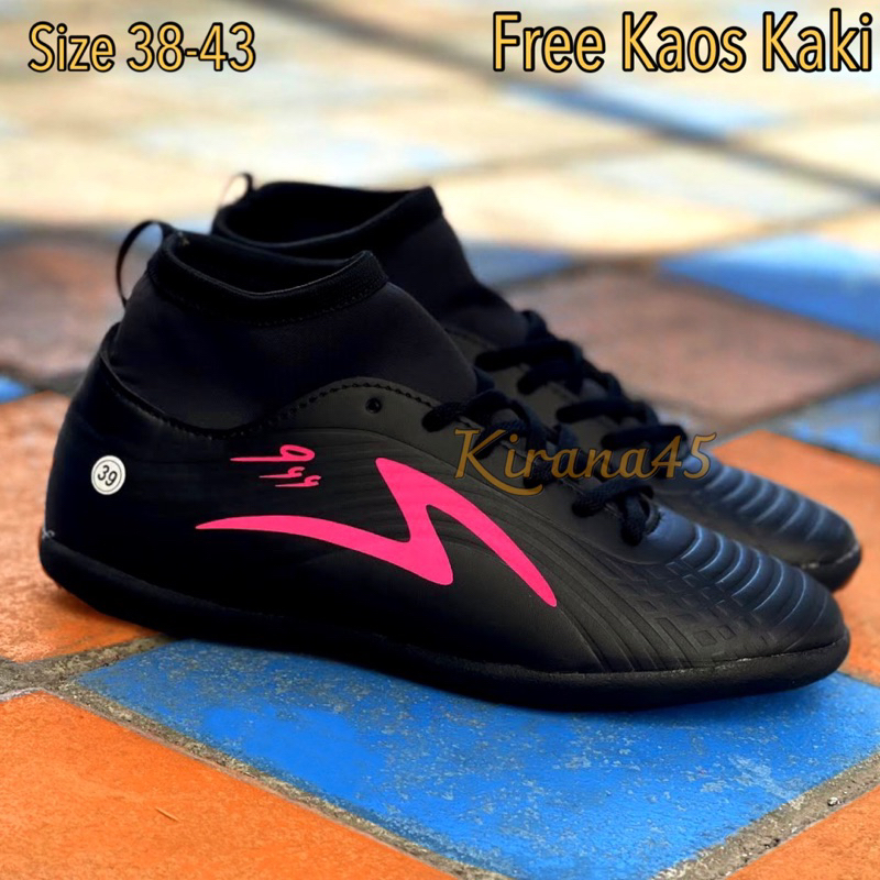 Jual SEPATU FUTSAL SPECS INFINITY II GREAD ORIGINAL STABILO BIRU HITAM ...