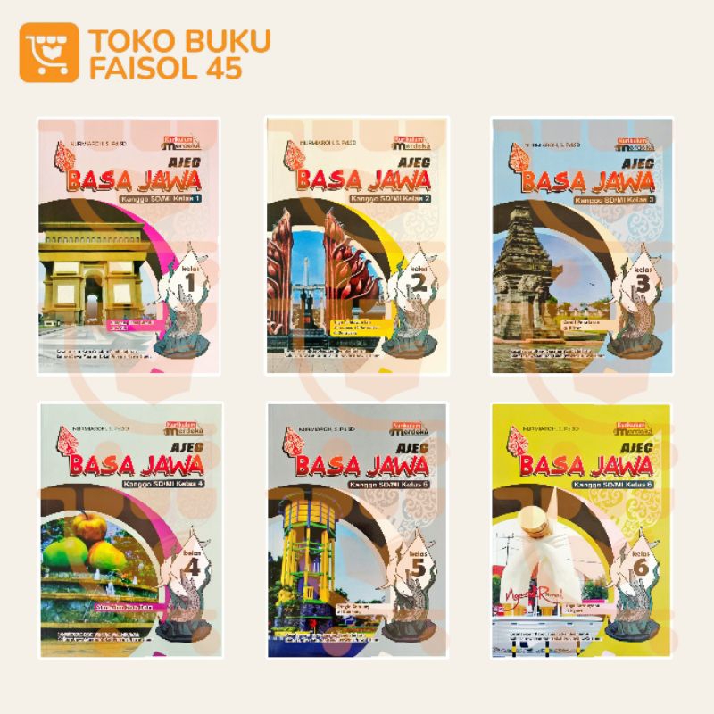 Jual Buku Ajeg Basa Jawa SD MI - Kelas 1 2 3 4 5 6 - Wahana Karya Jaya - Muatan Lokal Jawa Timur ...