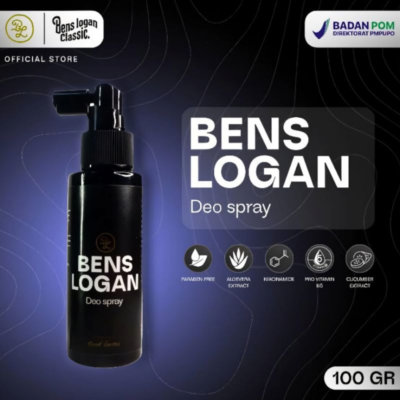 Jual Bens Logan for Men Deodoran Spray | Shopee Indonesia
