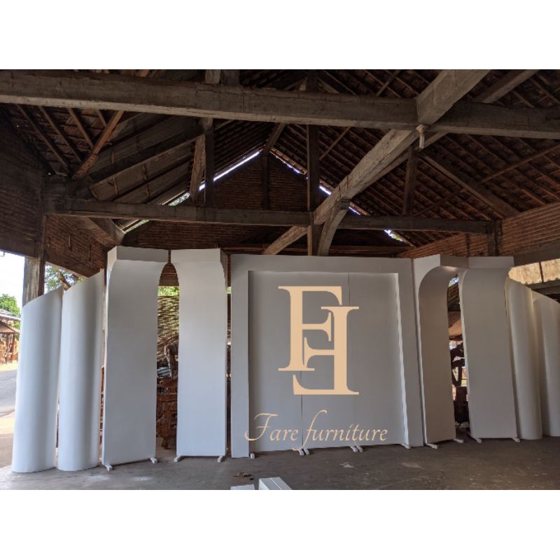 Jual backdrop triplek/backdrop/backdrop pelaminan/backdrop pernikahan ...