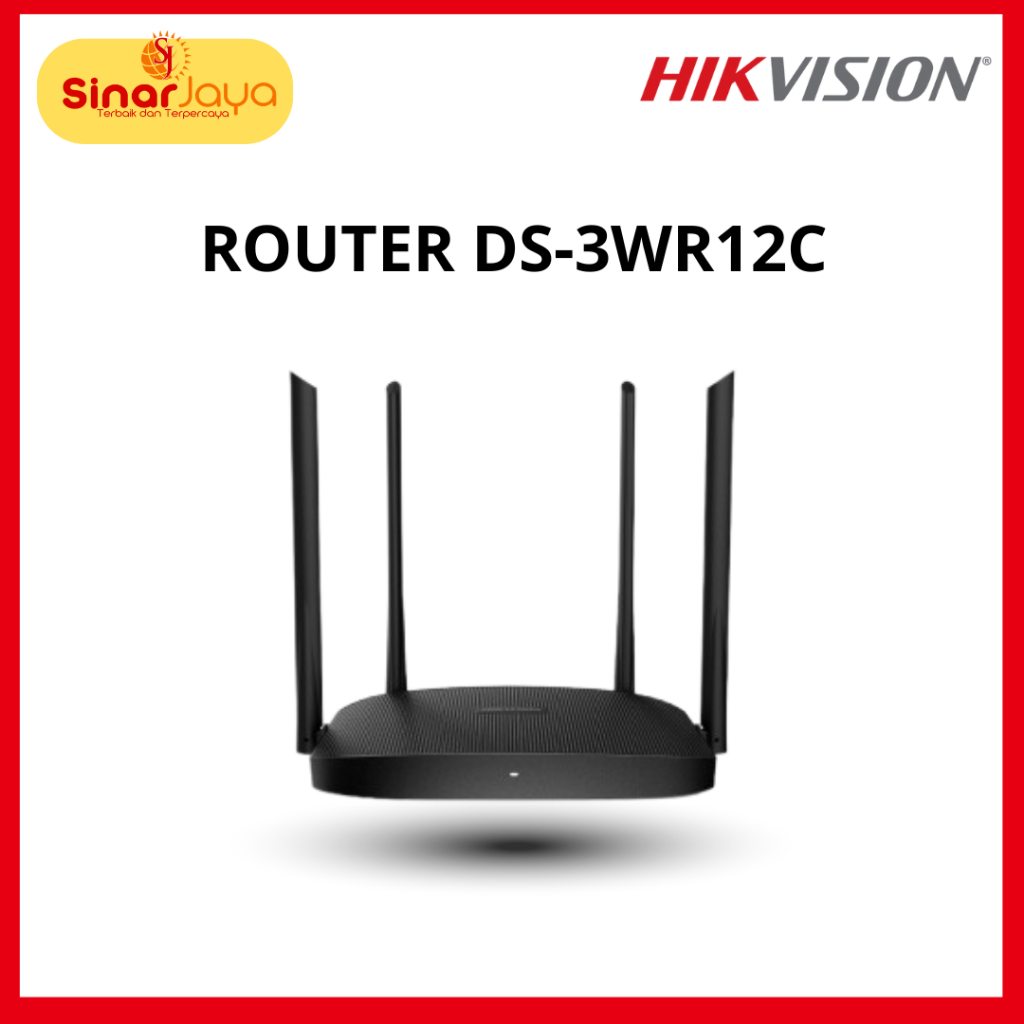 Jual HIKVISION DS-3WR12C WIRELESS ROUTER | Shopee Indonesia