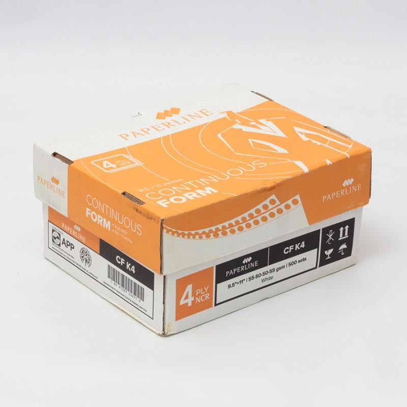 Jual Paperline 4 Rangkap PPL CF K4 Continuous Form Kertas WARNA ( Dus ...