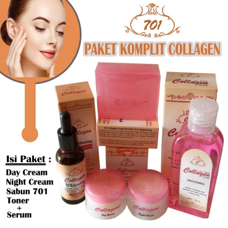 Jual paket komplit cream collagen plus serum collagen | Shopee Indonesia