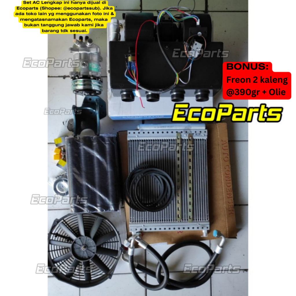Jual AC Lengkap 1 Set Isuzu Traga Single SANDEN | Shopee Indonesia