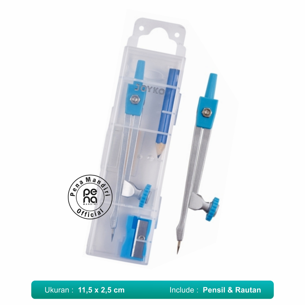 Jual Jangka Joyko MS-55 Math Set Jangka Warna Pastel MS 55 | Shopee Indonesia