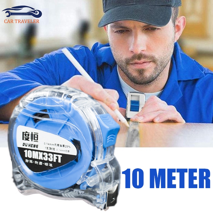 Jual Meteran Pengukur Anti Karat 10 Meter Tahan Banting Bahan Stainless Steel Tembus Pandang Rol ...