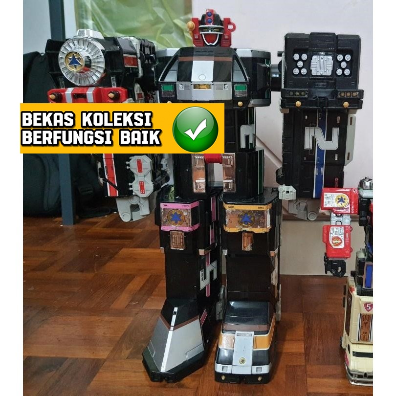 Jual Dx Power Rangers Lightspeed Rescue Kyuukyuu Sentai GoGoFive Train ...