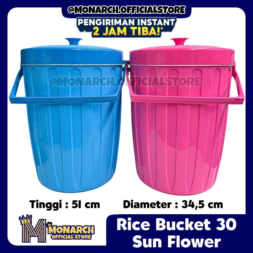 Jual [INSTANT] RICE ICE BUCKET BOS NASI TERMOS NASI 30 26 LITER SUNFLOWER FREE CENTONG TERMOS ES ...