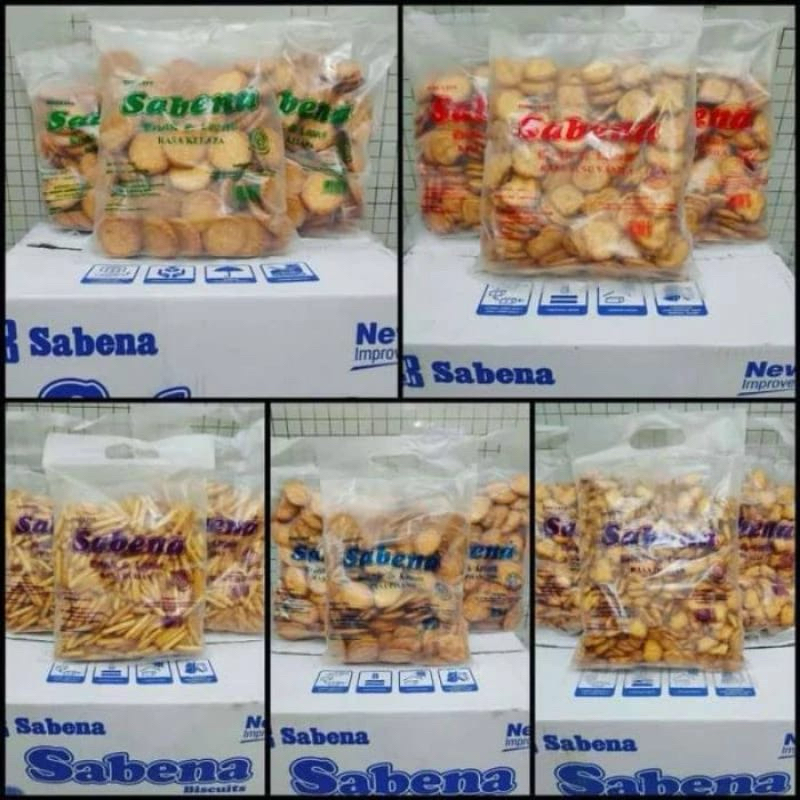 Jual BISKUIT SABENA ALL VARIAN RASA 400gram | Shopee Indonesia