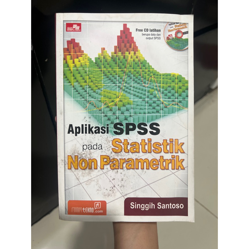 Jual Buku Aplikasi SPSS pada Statistik Non Parametrik, Buku Belajar SPSS. By Singgih Santoso ...