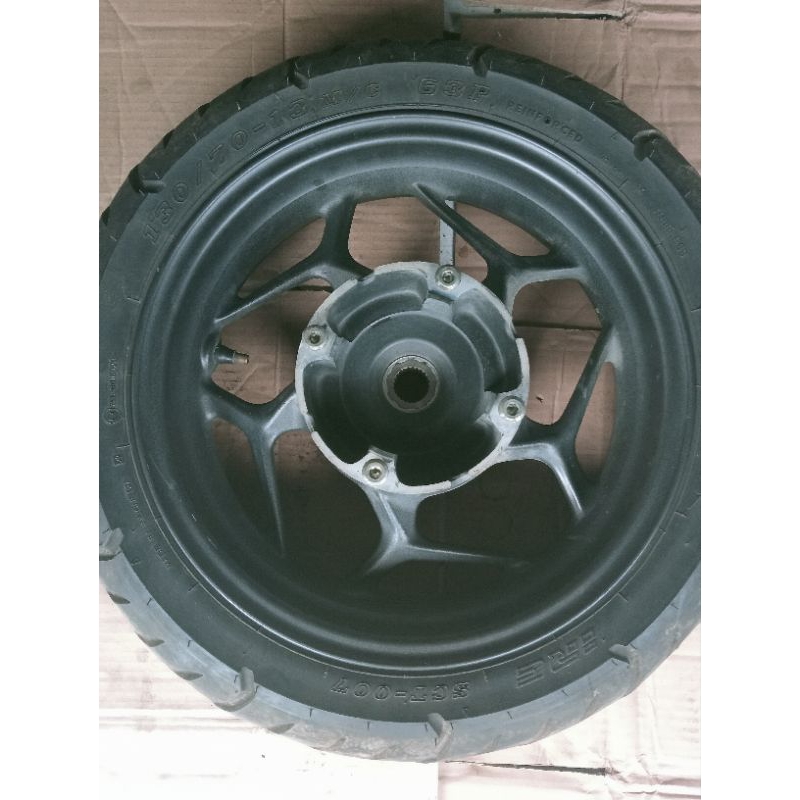 Jual Velg /roda Honda PCX 160 bagian belakang tanpa ban ea bos ku ...