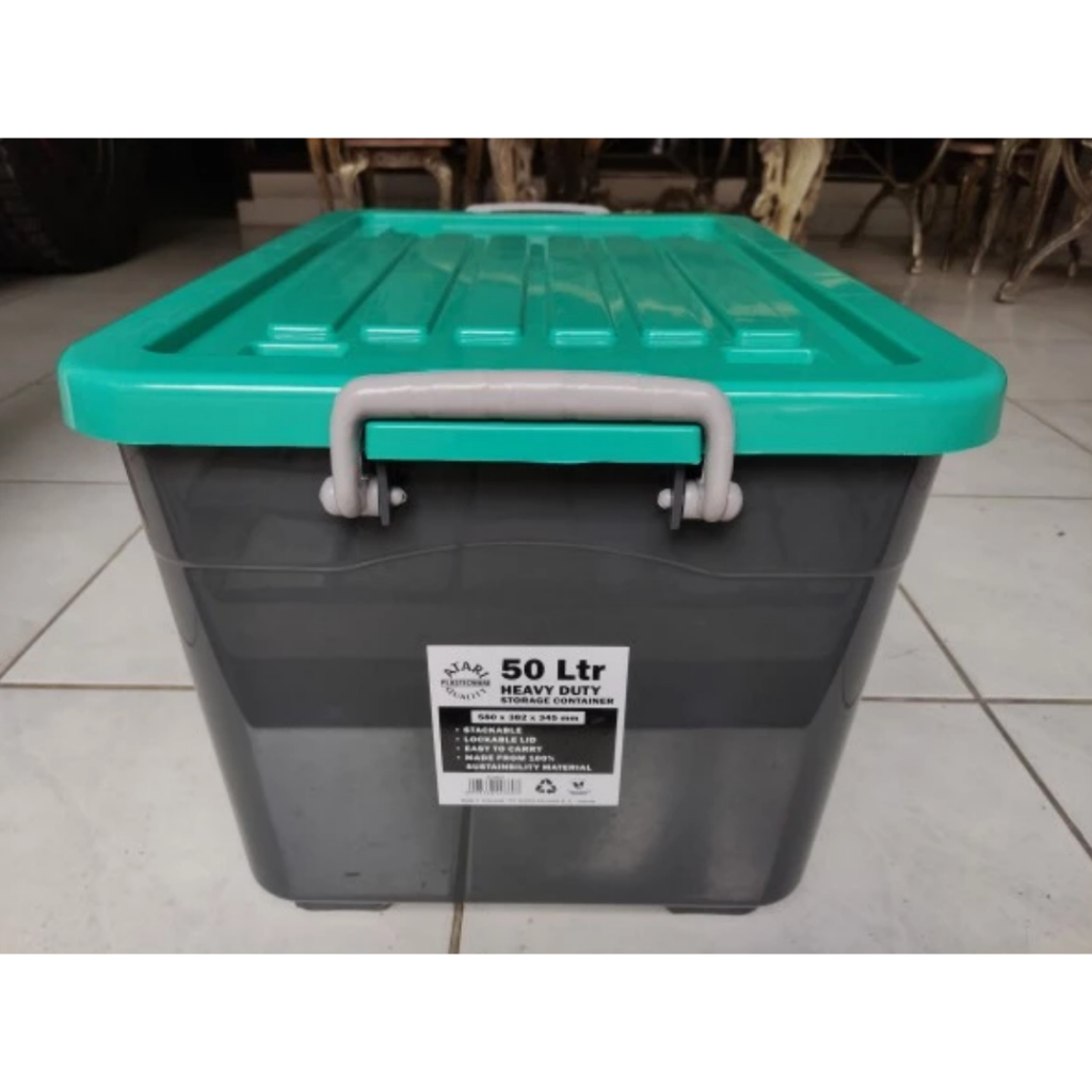 Jual Box Container 50 Liter Atari Green Leaf 9860 CPM TANAKA kualitas ...