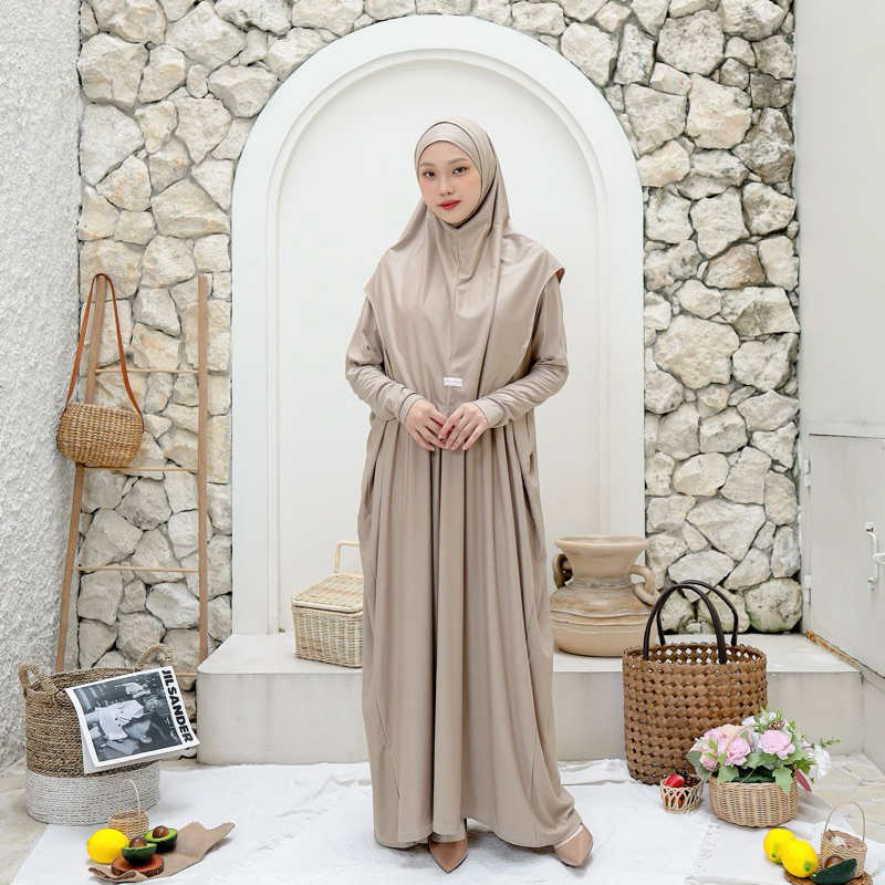 Jual Pastellascarf | Heina Loose Abaya | Abaya Syari | Batwing Abaya | Abaya Umroh bahan Rayon ...