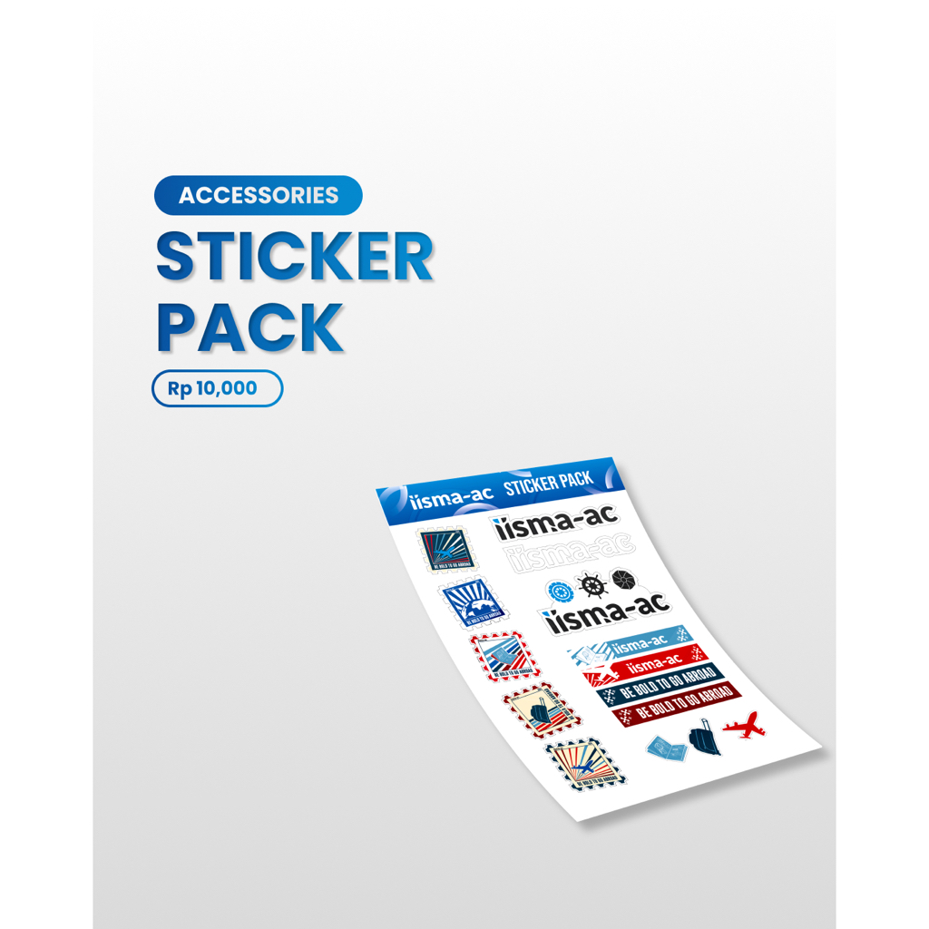Jual Sticker Pack - IISMA-AC 2024/2025 Merchandise | Shopee Indonesia