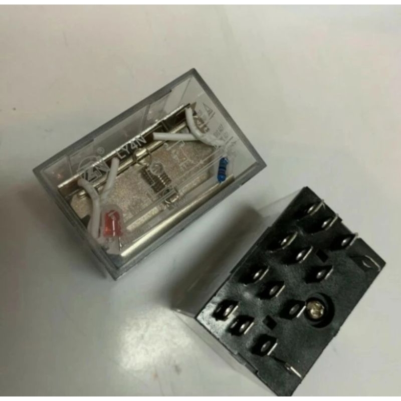 Jual Rilay AC Relay AC Riley AC 220V 14pin LY4N | Shopee Indonesia