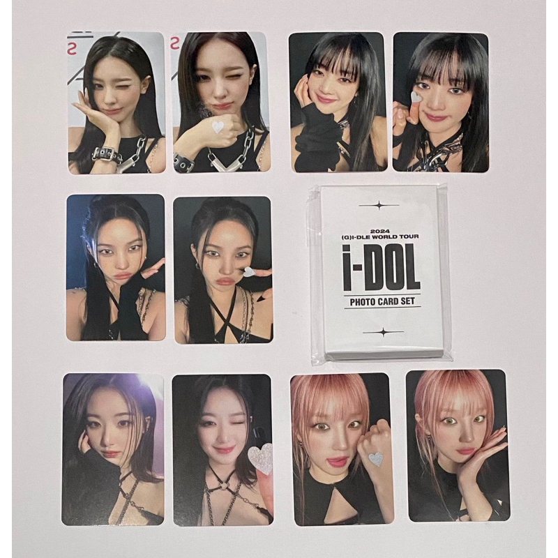 Jual (G)i-dle Official MD I-DOL Photocard Pc 2024 Gidle World Tour ...