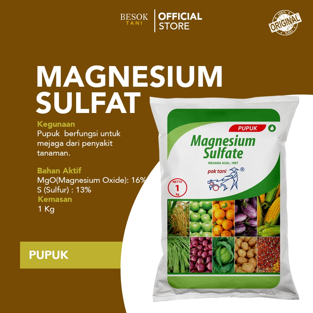 Jual MAGNESIUM SULFAT 1 Kg | Pupuk | Saprotan Utama | Shopee Indonesia