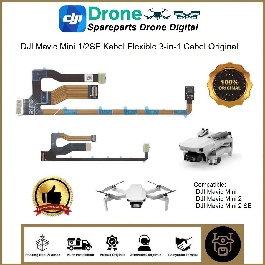 Jual DJI Mavic Mini 2 Kabel Flexibel Gimbal Original for Mini 2SE/Mavic ...
