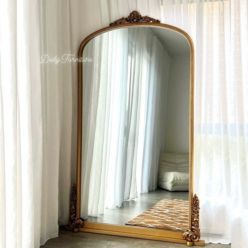 Jual Cermin dinding standing mirror wall mirror vintage mirror ...