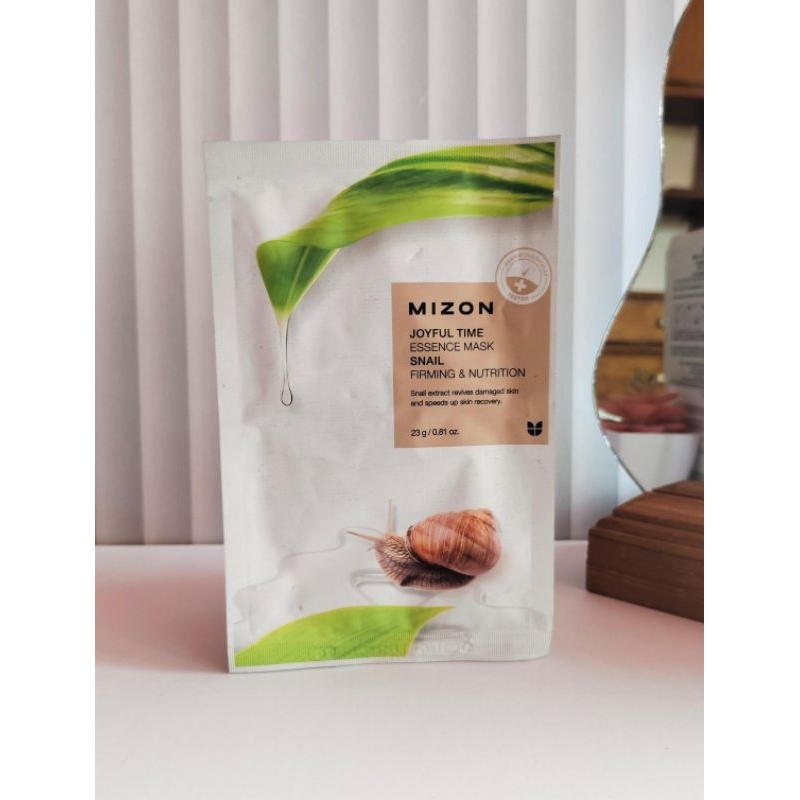 Jual MIZON JOYFUL TIME ESSENCE SHEET MASK 100% Original Made in Korea ...