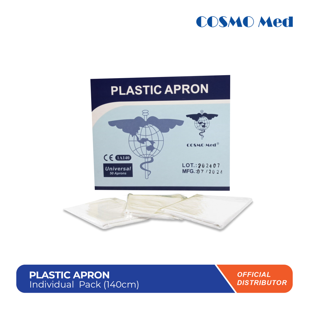 Jual Cosmo Med Apron Plastik Medis Sekali Pakai | Shopee Indonesia
