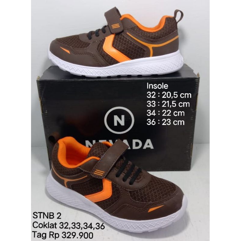 Jual (Size 32-36) STNB 2 SEPATU ANAK NEVADA ORIGINAL | Shopee Indonesia