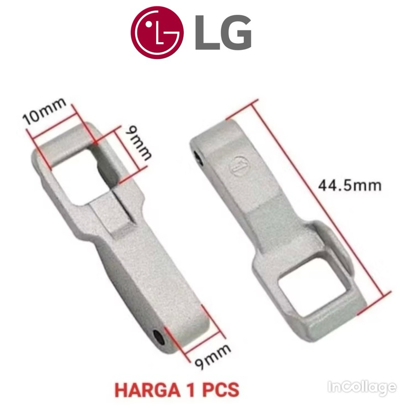 Jual Locker Hook Door lock doorlock pengait Pintu besi Mesin Cuci LG ...