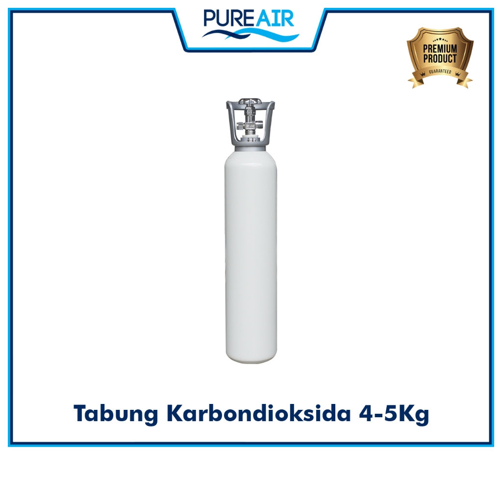 Jual Pureair Tabung Karbondioksida Isi CO2 4KG Foodgrade | Shopee Indonesia