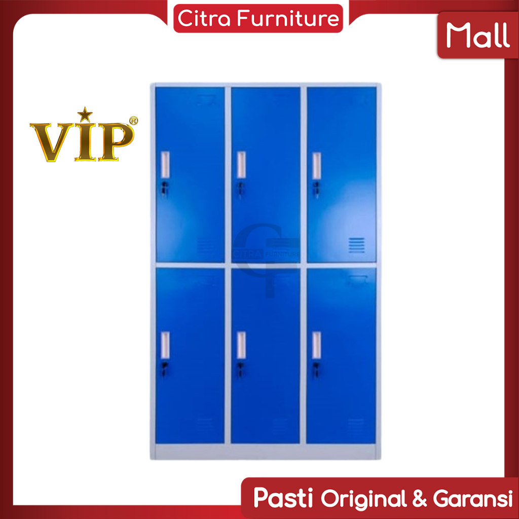 Jual VIP Gold Loker 6 Pintu Locker Karyawan VG 406 | Shopee Indonesia