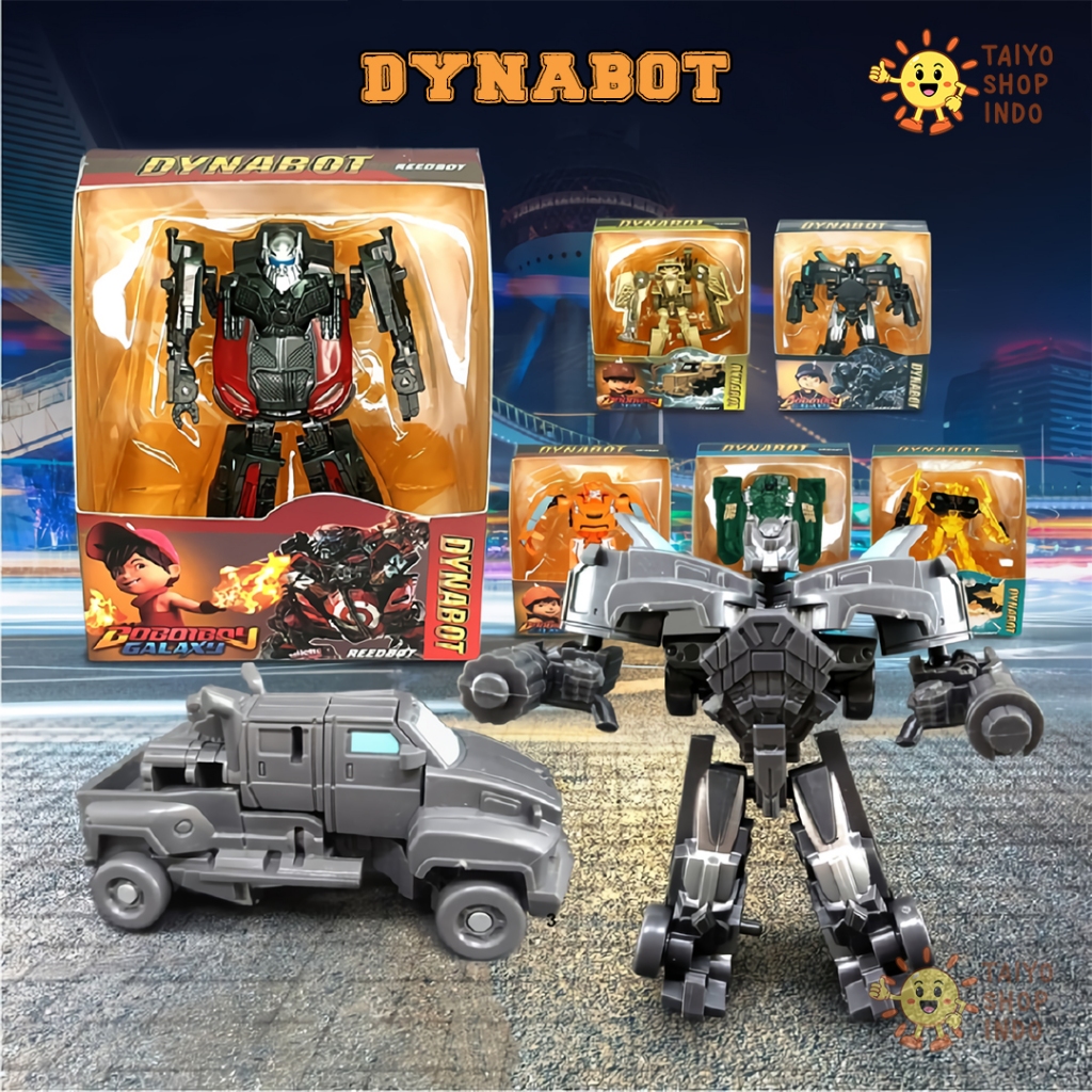 Jual TAIYO Dynabot Transformer Robot Mobil Truk Tempur Serial Animasi ...