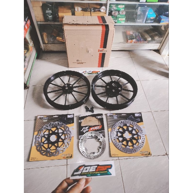 Jual PAKET PNP Velg Racing V Rossi tipe SPRINT STARLIGHT set Disk ...