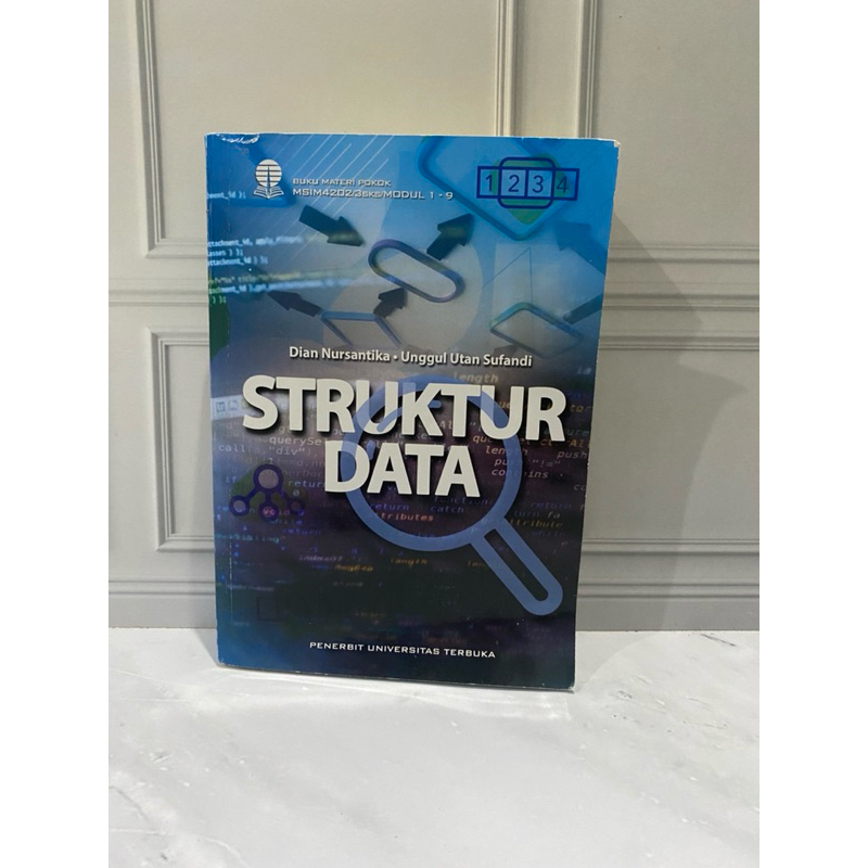 Jual BUKU PAKET STRUKTUR DATA / BUKU MATERI POKOK MSIM4202 / 3 SKS ...