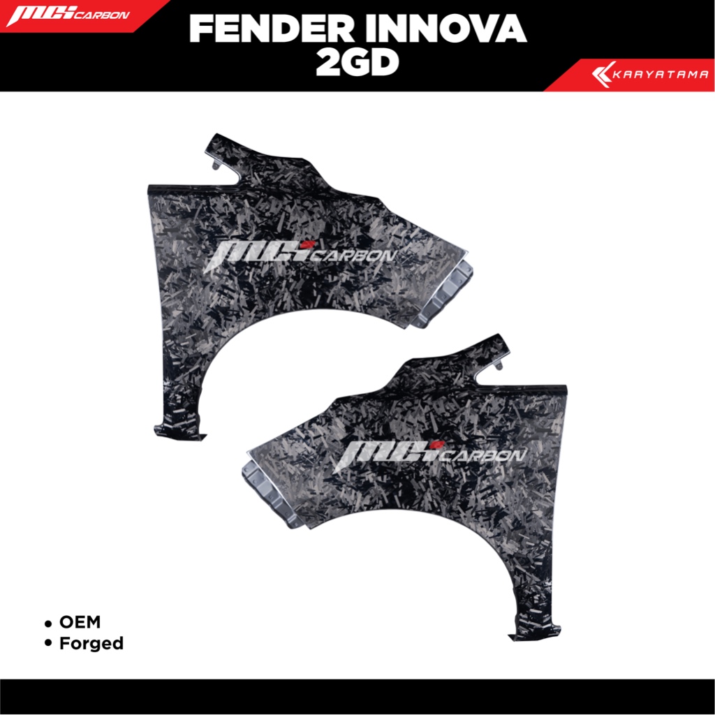 Jual Fender Carbon Innova 2GD Reborn - MCI Carbon by Karyatama | Shopee ...