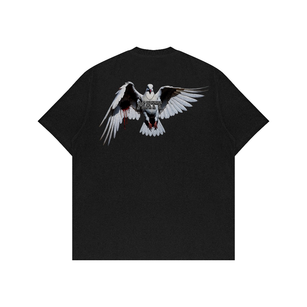 Jual Matt Sarwey Oversized Tshirt Kaos Heavyweight 16s Flyfy Hitam ...